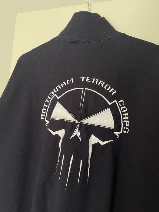 Vintage 1990s RTC Rotterdam Terror Corps Zippee Sweatshirt | Grailed