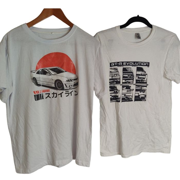 Handmade JDM bundle graphic t-shirts tee Japanese street cars racing ...