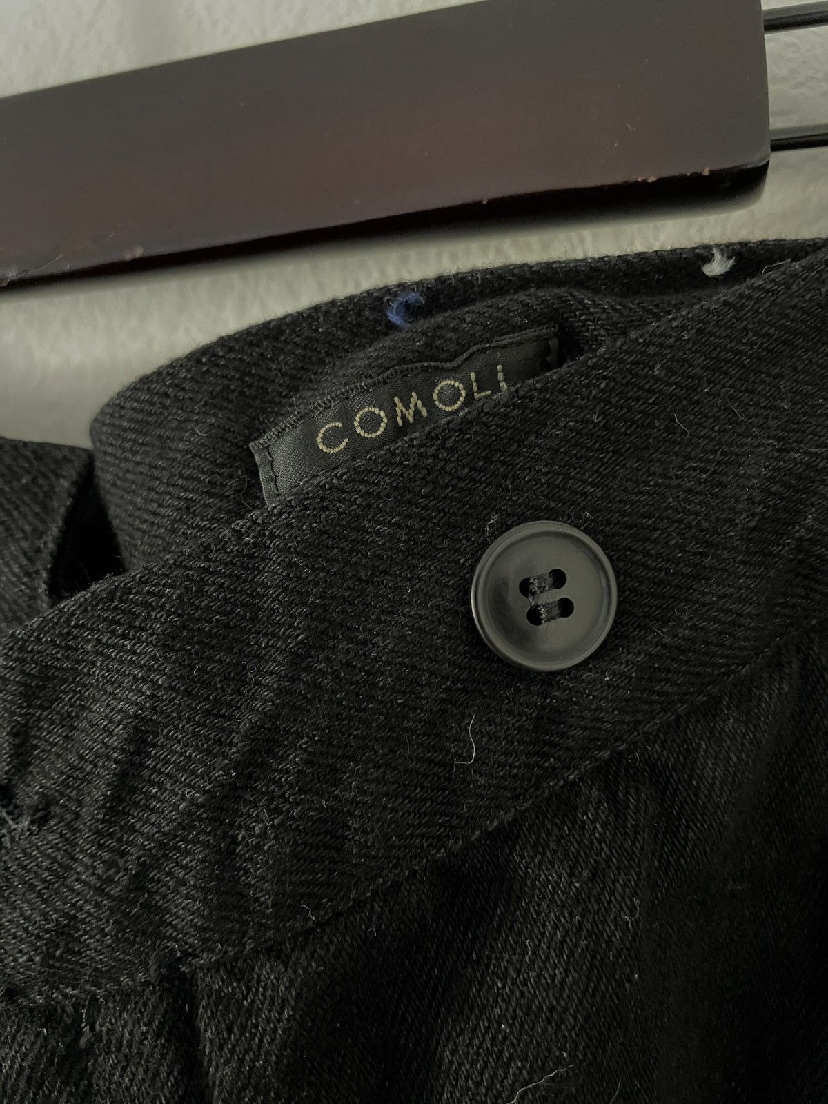 Comoli BLACK DENIM PANTS | Grailed