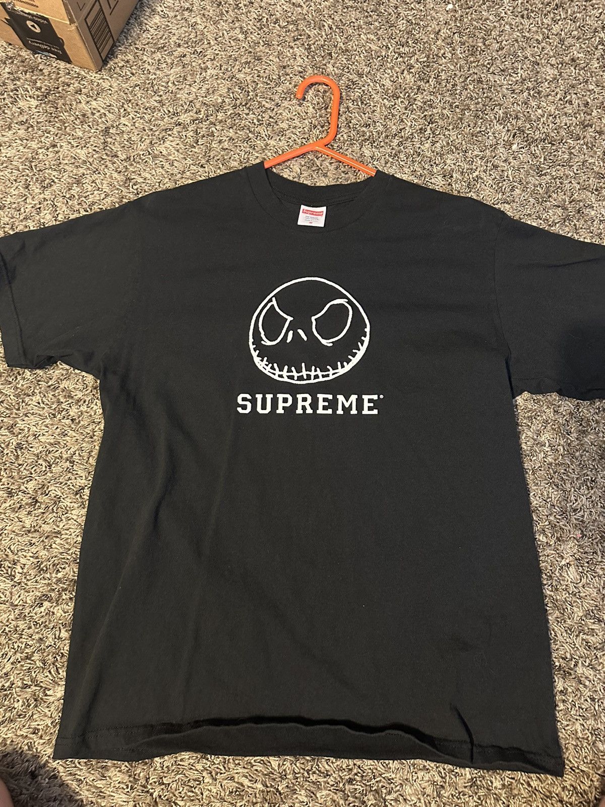 Supreme Supreme skeleton Tee FW23 Jack Skellington | Grailed