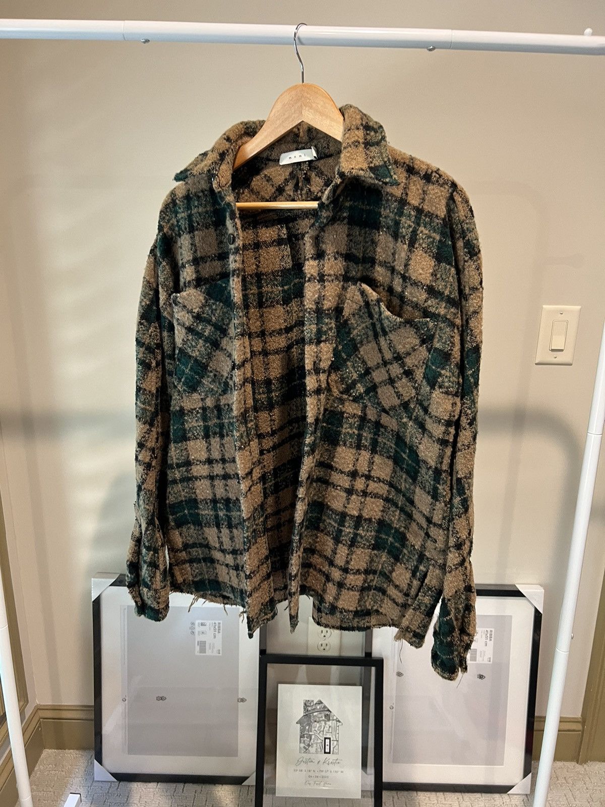MNML MNML Oversized Wool Flannel | Grailed