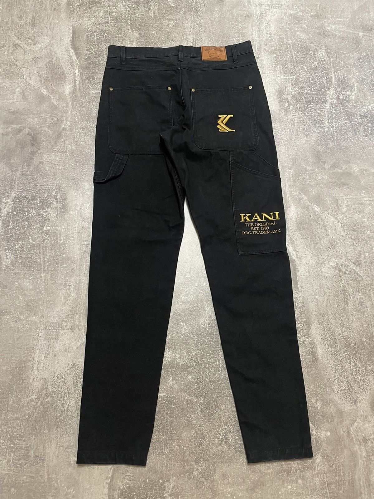 Vintage Vintage Karl Kani Jeans Baggy Workwear Pants Kani Big Logo ...