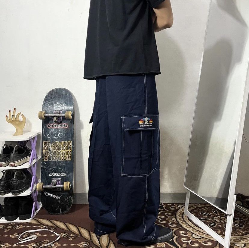 JNCO × Southpole × Spitfire Y2K ALIEN WORKSHOP HIP HOP BAGGY PANTS ...
