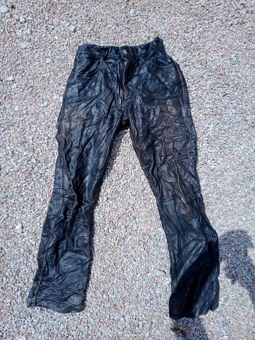 Vintage 🔥RARE🔥VINTAGE TALON ZIP 1970S-1990S LEATHER PANTS | Grailed