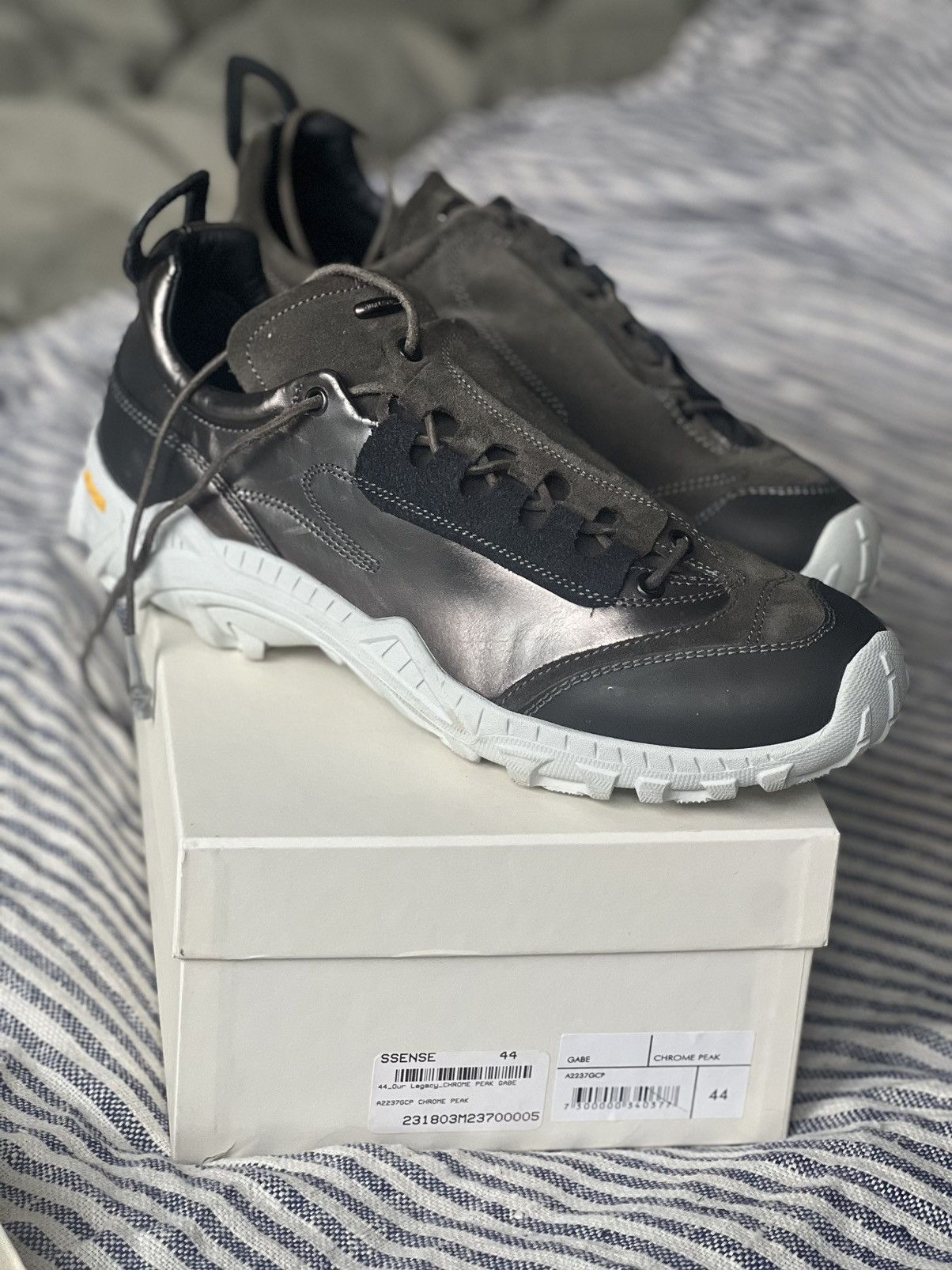 Our Legacy Our Legacy GABE chrome peak | Grailed