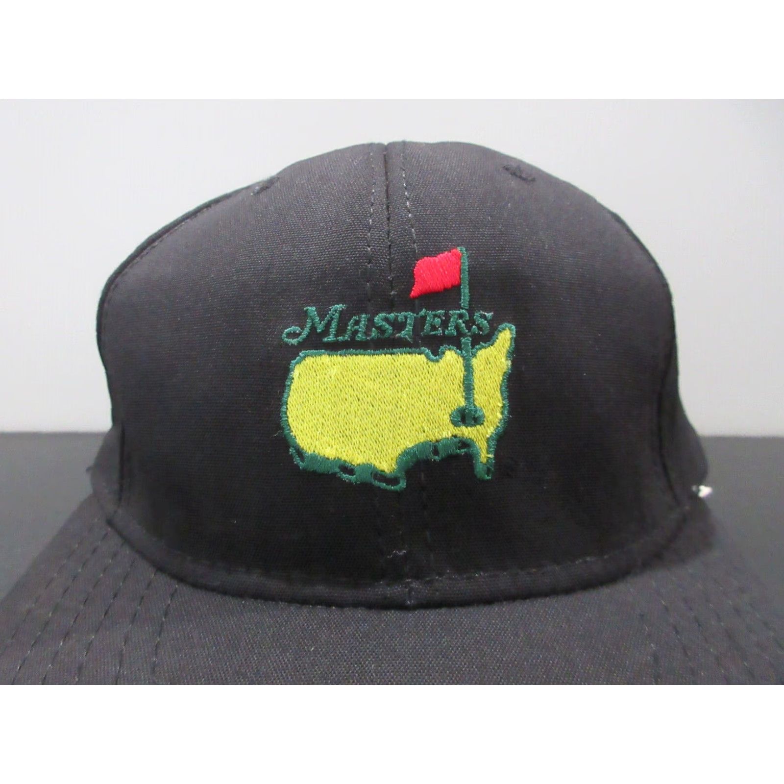 Vintage VINTAGE Masters Baseball Cap Adjustable Black Logo Augusta ...