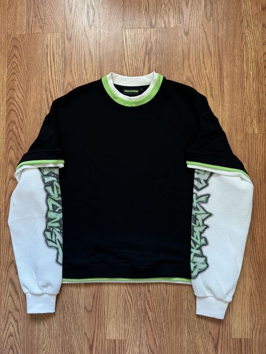 Archival Clothing Greedy Unit - Triple Layer Long Sleeve Shirt | Grailed