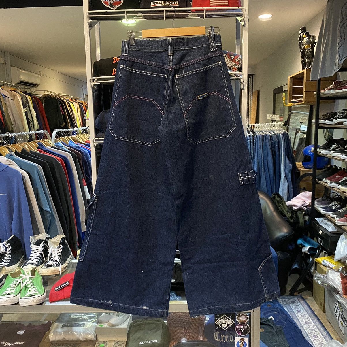 Ed Hardy × JNCO × Vintage Vintage Y2K GAT Baggy Wide Leg Jeans JNCO ...