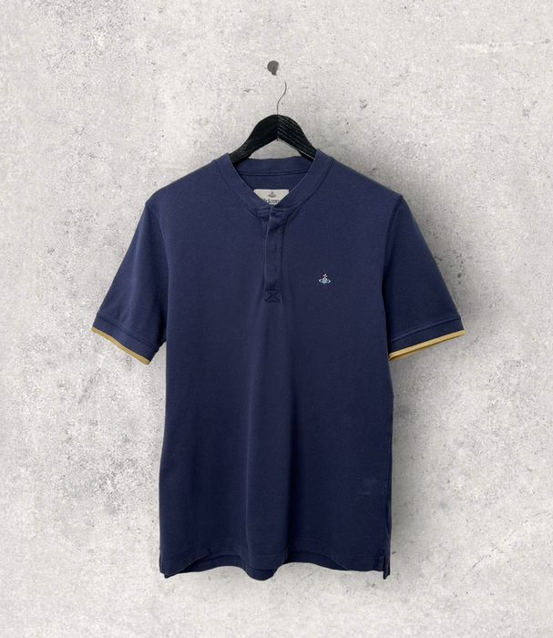 Vivienne Westwood VIVIENNE WESTWOOD Navy Blue Polo Shirt | Grailed