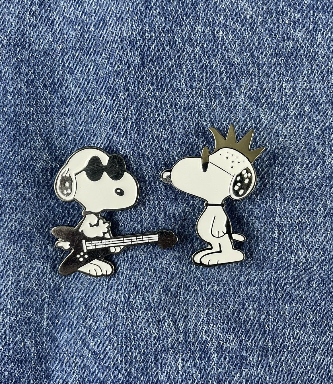 Streetwear Punk Rock Snoopy Pin Set | Grailed