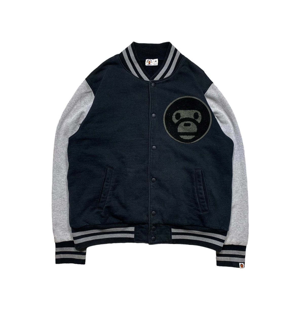 Bape 2006 Baby Milo Sweat Varsity Jacket | Grailed