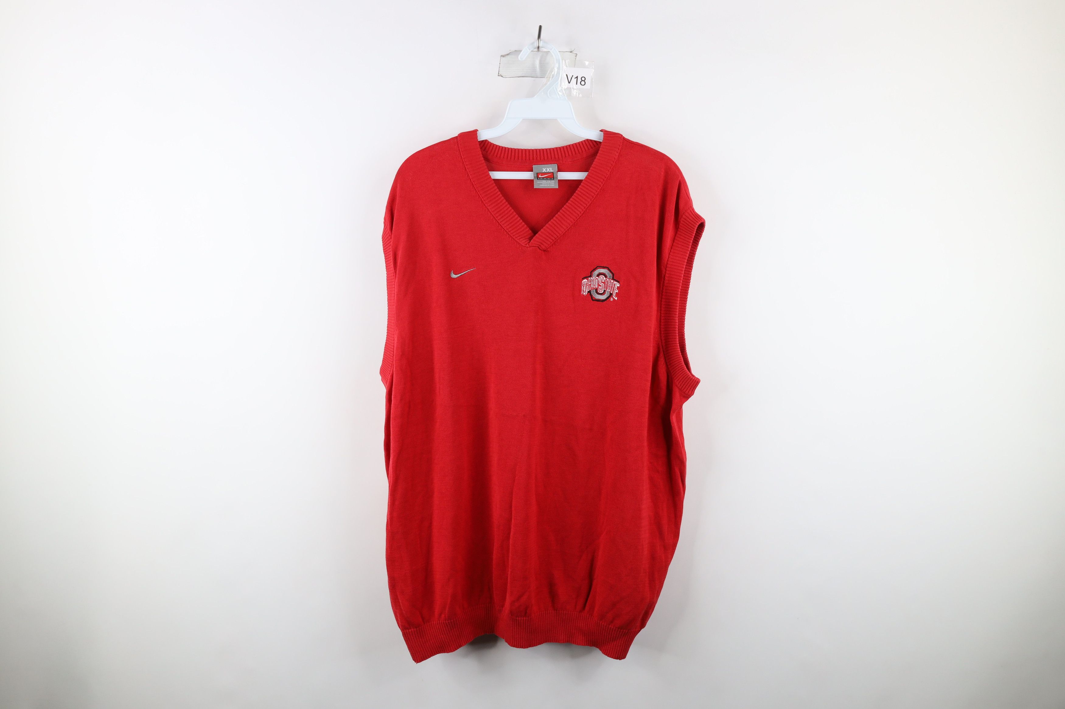 Nike × Vintage Vintage Nike Scott Swoosh Ohio State University Sweater ...