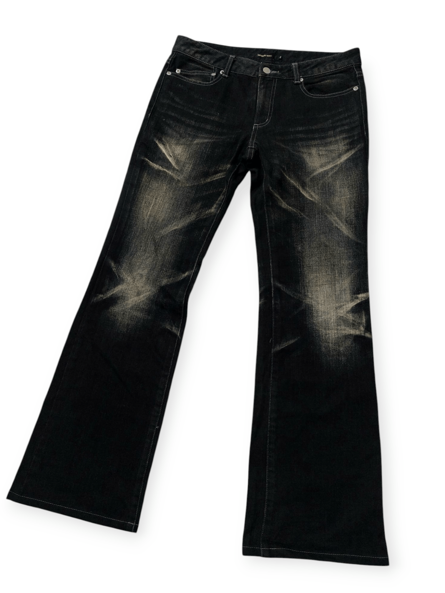 Tornado Mart 🔥Tornado Mart Japan Flared Claws Mark Denim | Grailed