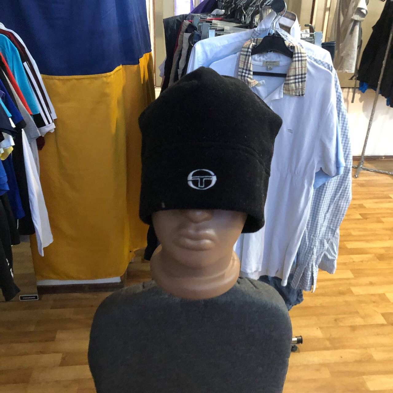 Sergio Tacchini Vintage Sergio Tacchini Cap Black 90s Summer | Grailed