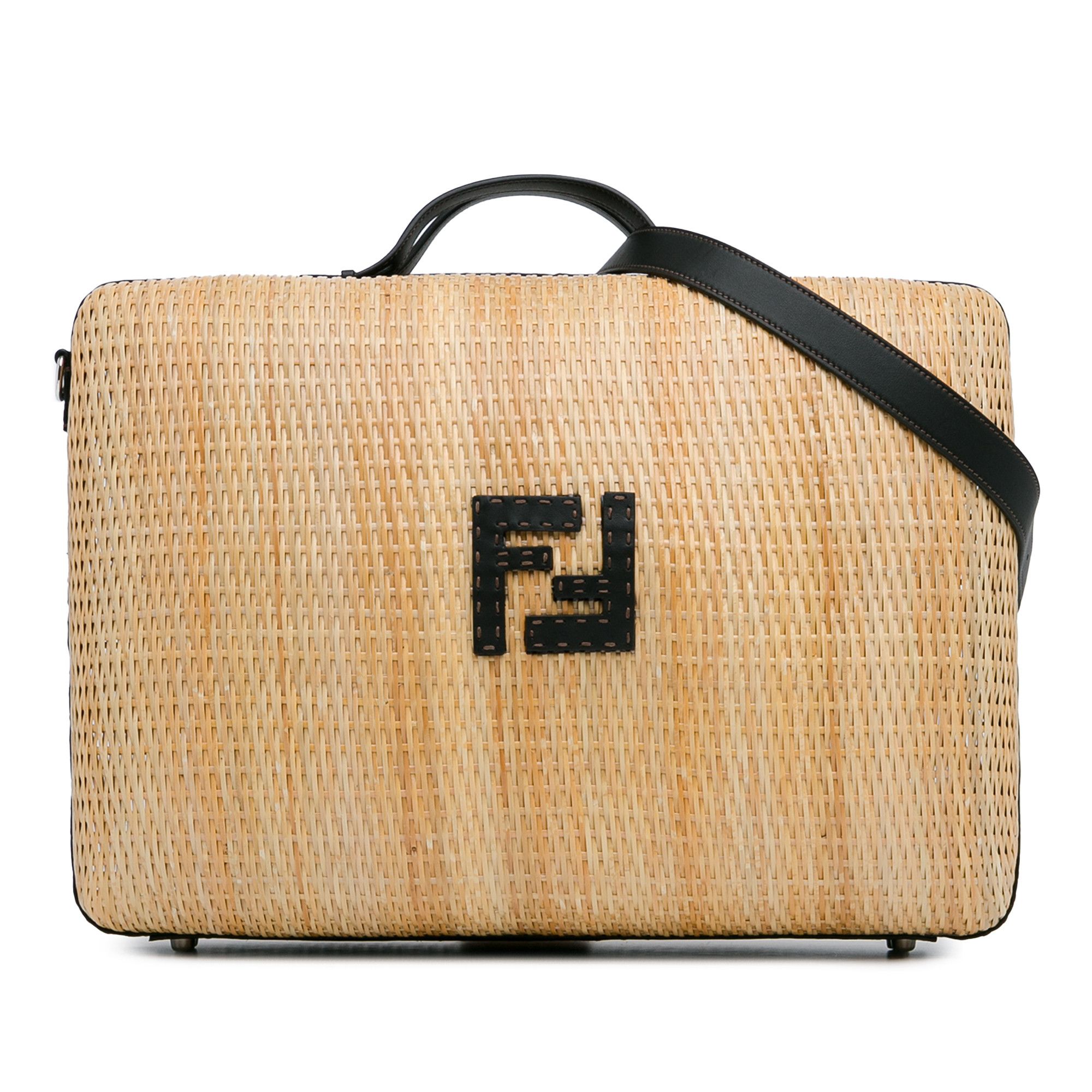 Fendi Fendi Rattan Travel Bag | Grailed