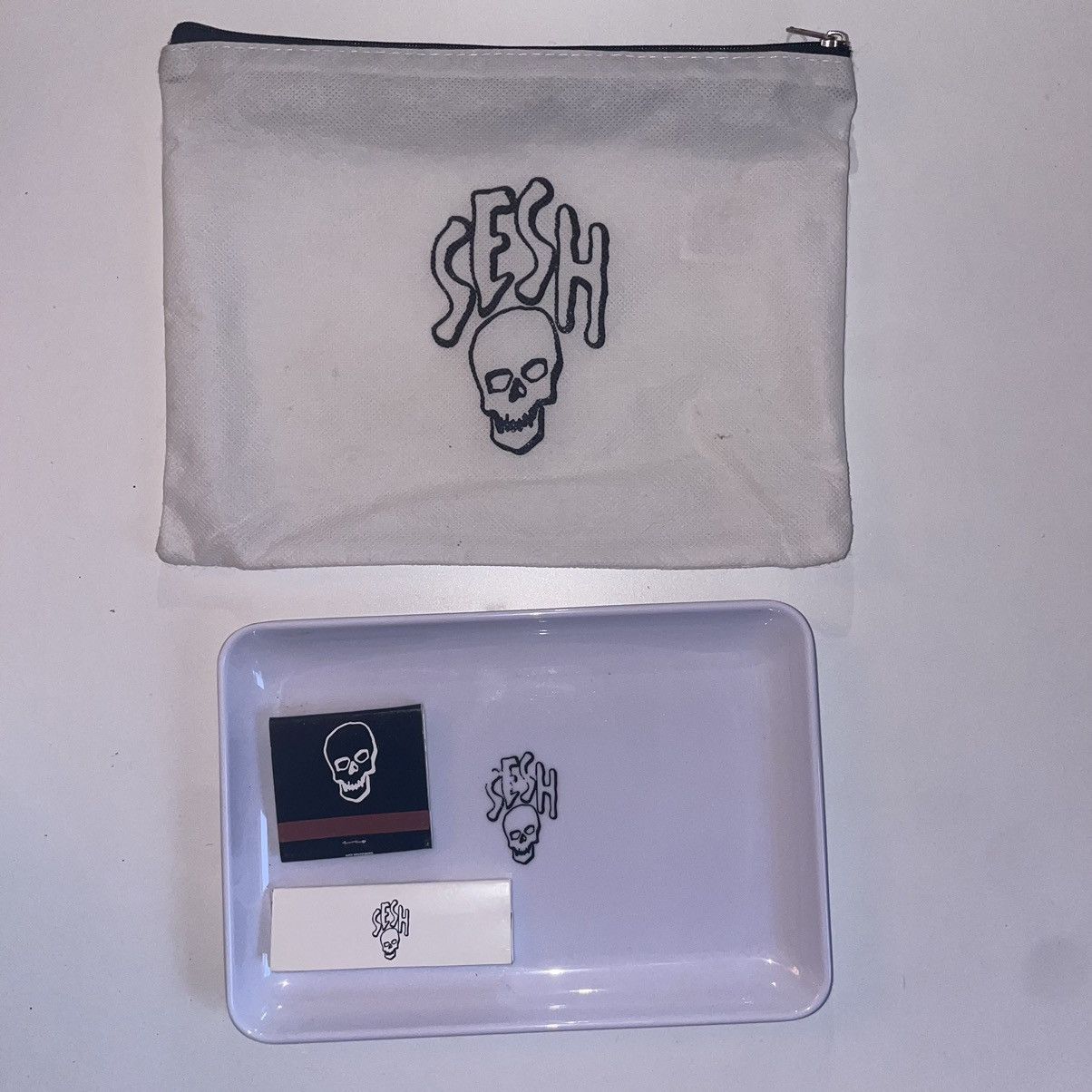 Bones × Team Sesh × Teamsesh Team sesh BONES white rolling tray | Grailed