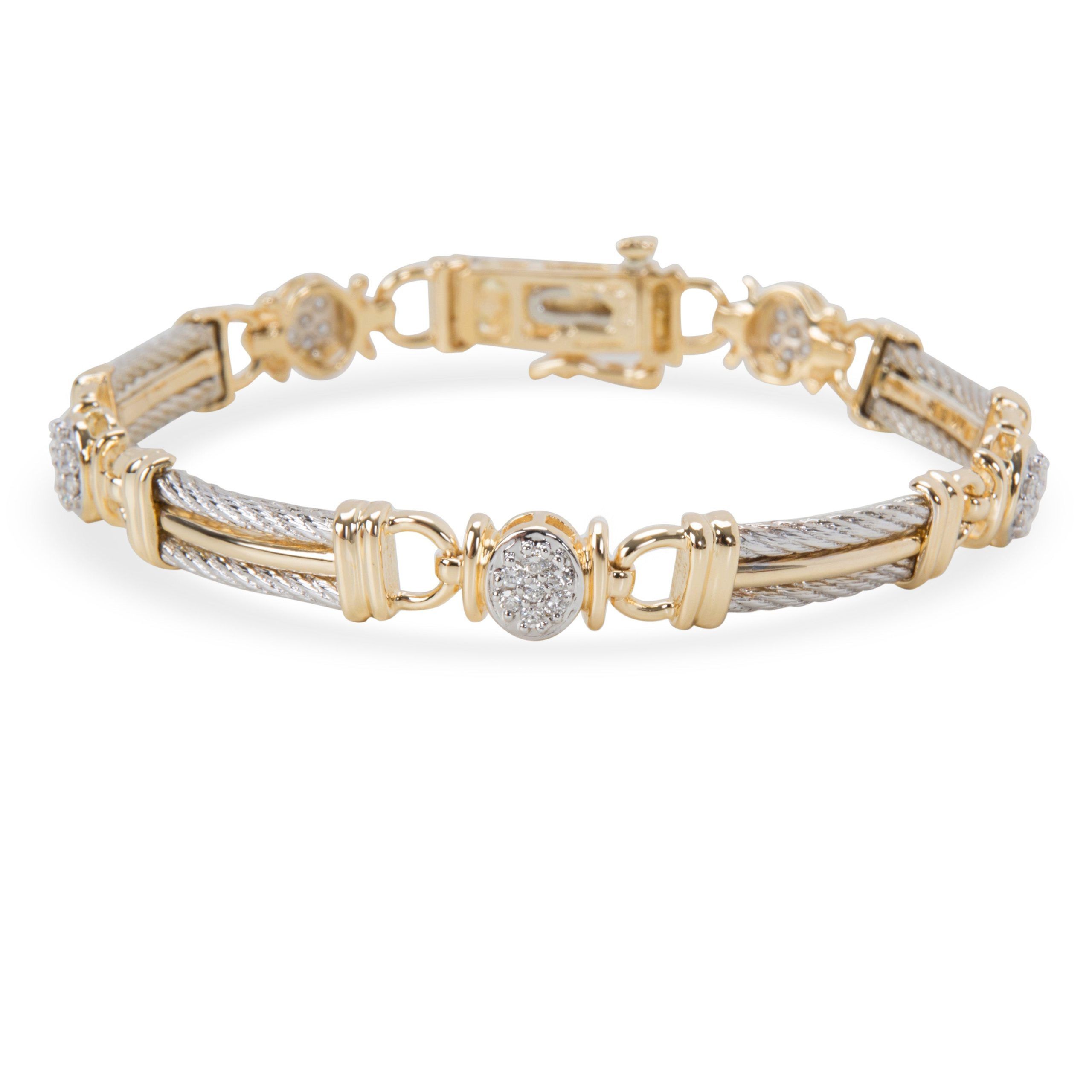 Tiffany & Co. Diamond Cable Bar Bracelet in 14K Yellow Gold | Grailed
