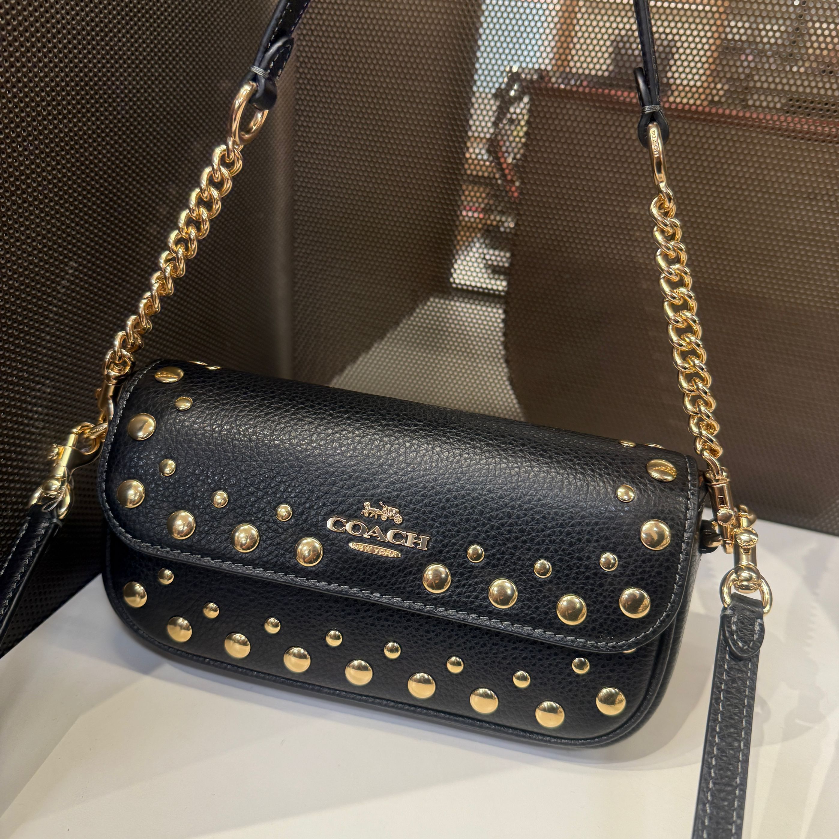 Coach coach Hailey Flap Bag With Rivets can97 | Grailed