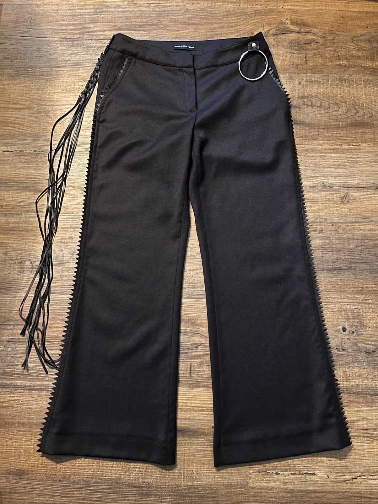 Mugler × Thierry Mugler Rare Mugler wool pants Cowboy style | Grailed