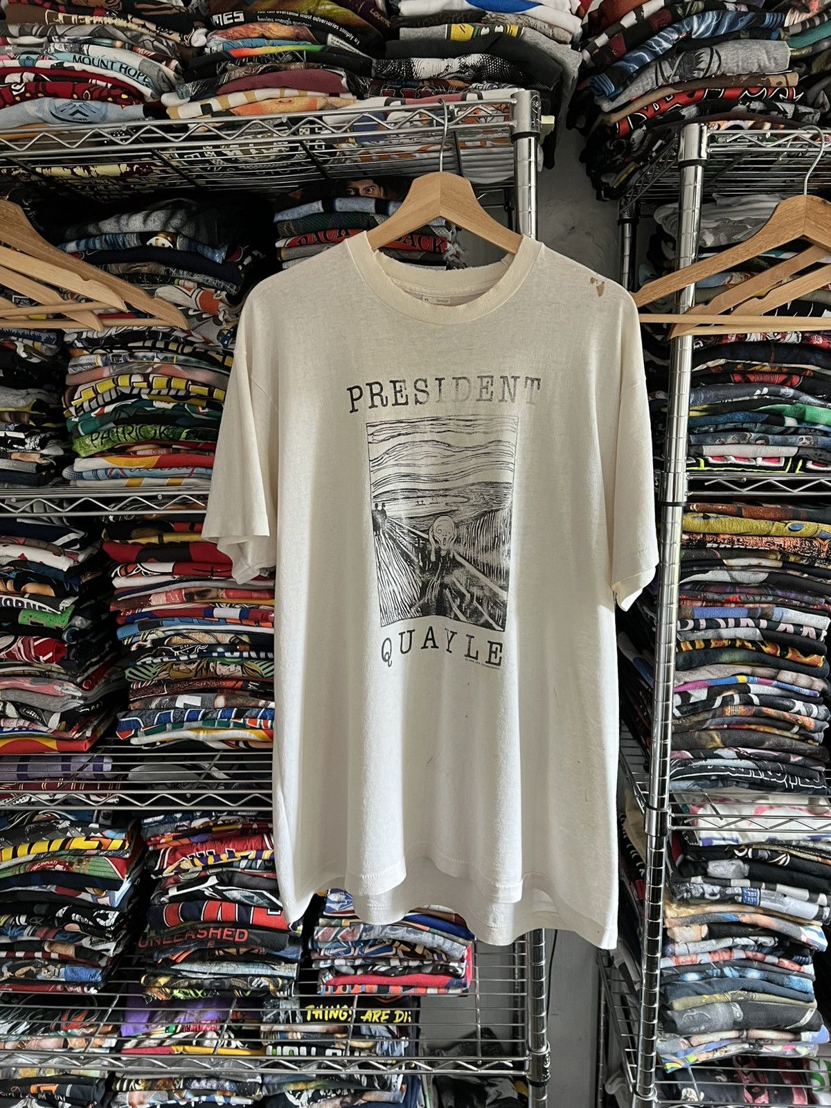 Arts & Science 1988 The Scream Edvard Munch Single Stitch Souvenir Tee ...