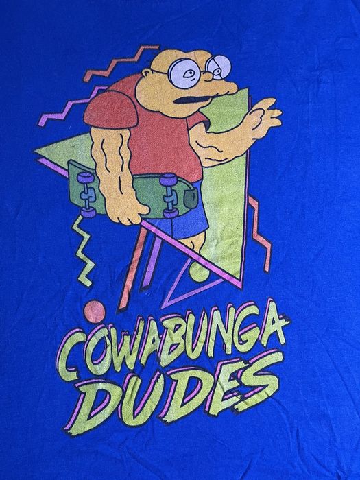 Vintage The SIMPSONS ‘Cowabunga Dudes’ T-shirt | Grailed