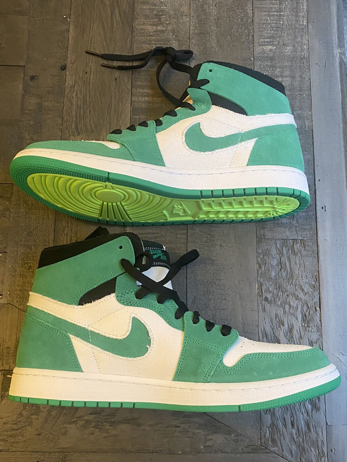 Jordan Brand × Nike Jordan 1 Stadium Green High Zoom Air CMFT | Grailed
