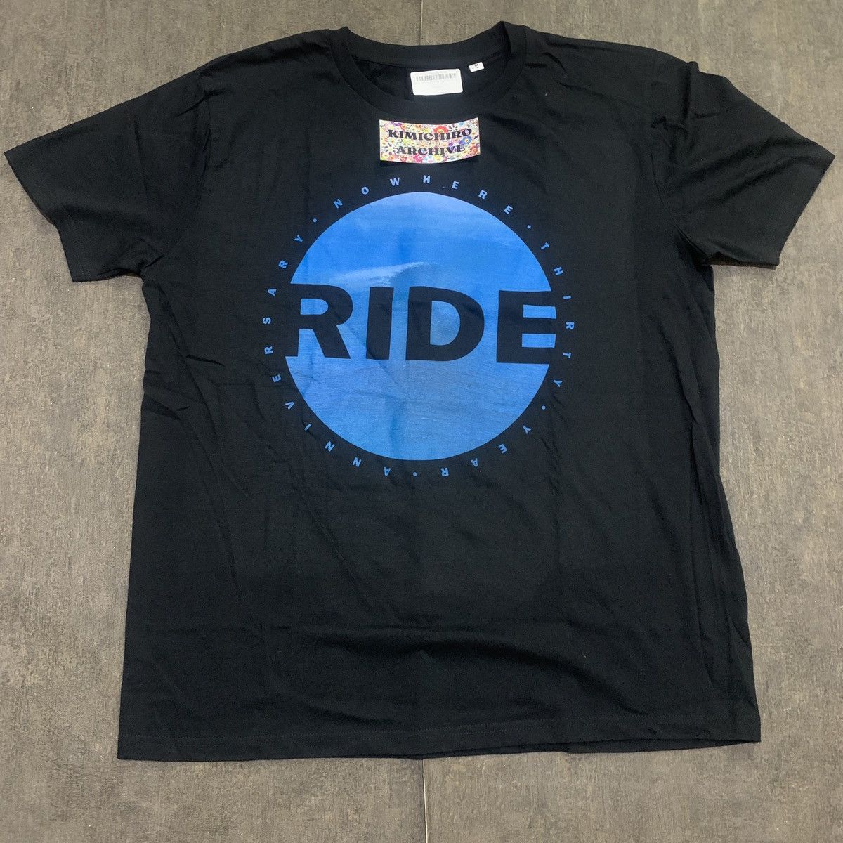 Band Tees × Tour Tee × Very Rare RIDE x 30th ANNIVERSARY NOWHERE ALBUM ...