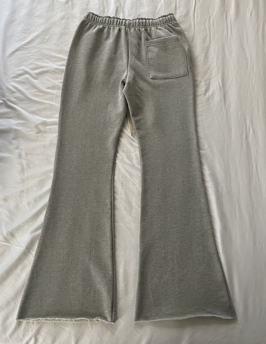 Blank Flare Sweatpants Grey Terry 16oz Kapital Chrome Rick Owens | Grailed