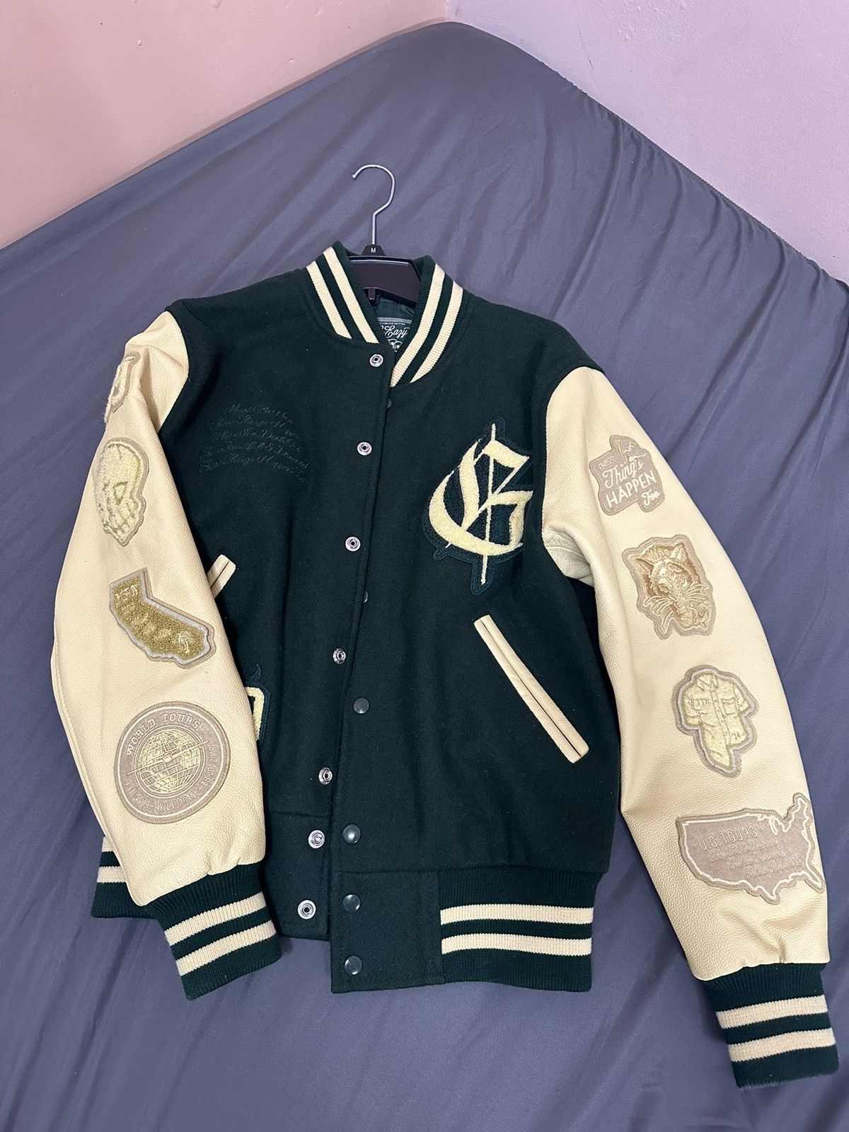 G-Eazy G-Eazy Accolade Varsity Jacket | Grailed