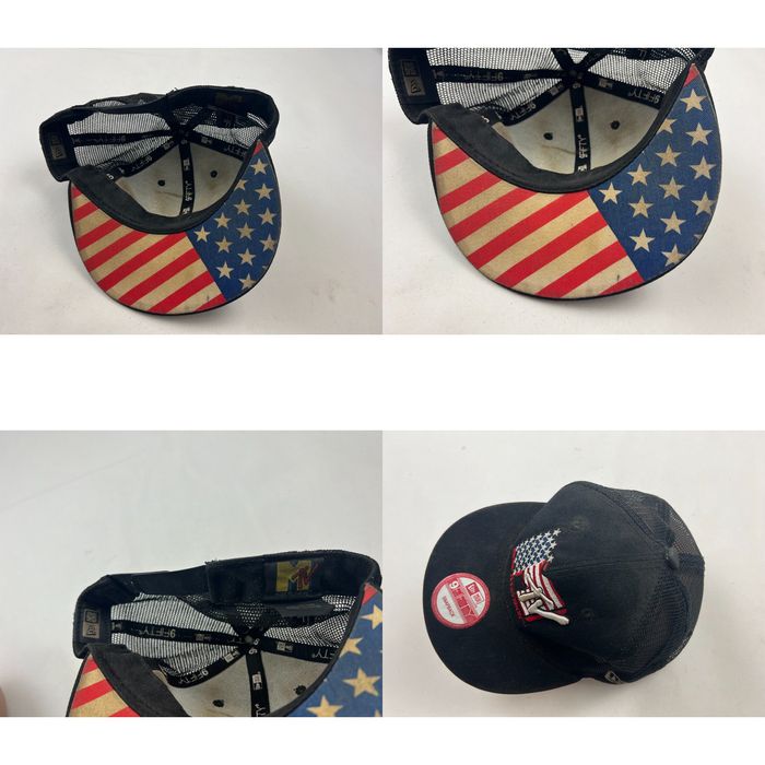 New Era VINTAGE Mtv Music Hat Cap Snapback New Era Black Adjustable ...