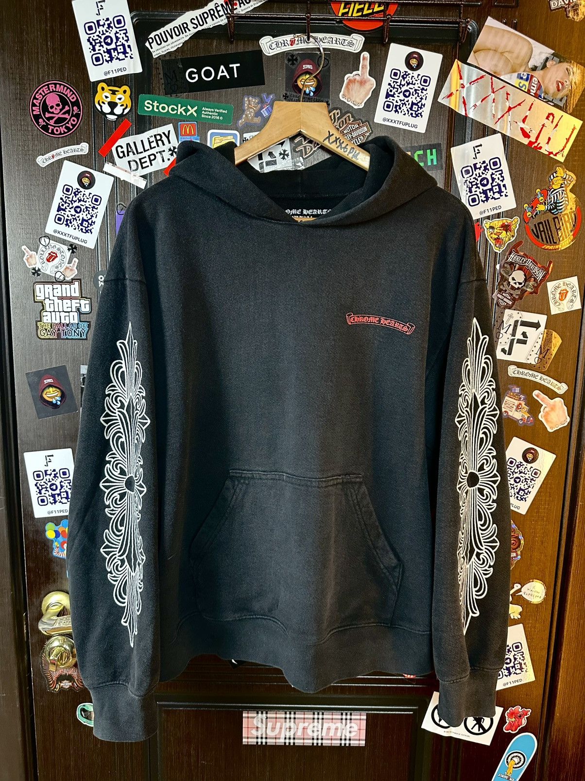 Chrome Hearts Chrome Hearts Matty Boy Chomper Golden Tooth Hoodie | Grailed