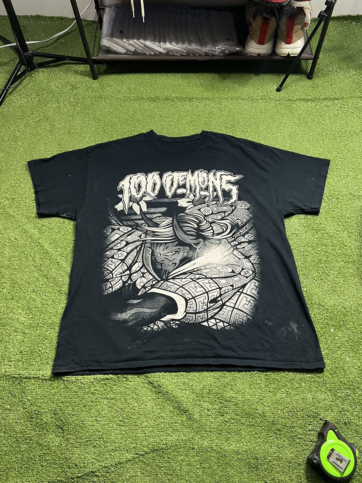 Band Tees × Streetwear × Vintage vintage 100 demons hardcore metal band ...