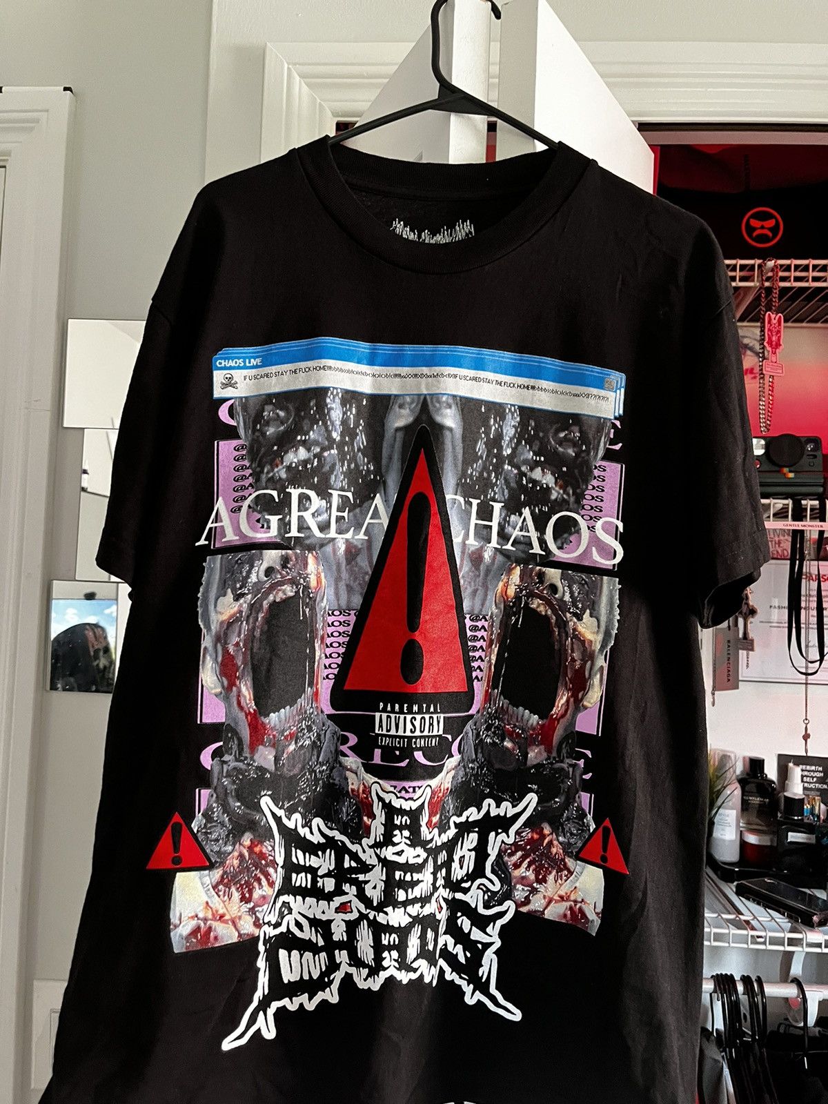 Ken Carson Ken Carson A GREAT CHAOS tour tee new | Grailed