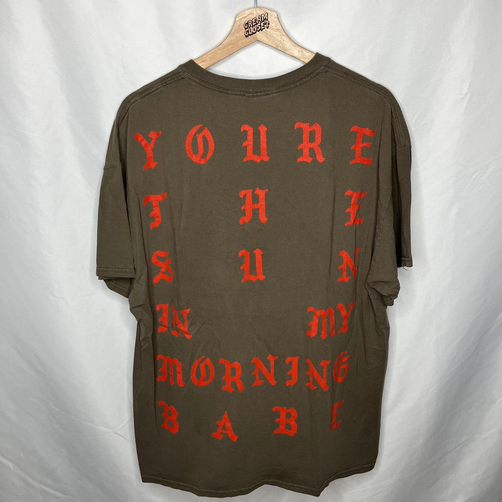 Kanye West Life of Pablo Sun in my Morning Babe Saint Pablo Tour Merch ...
