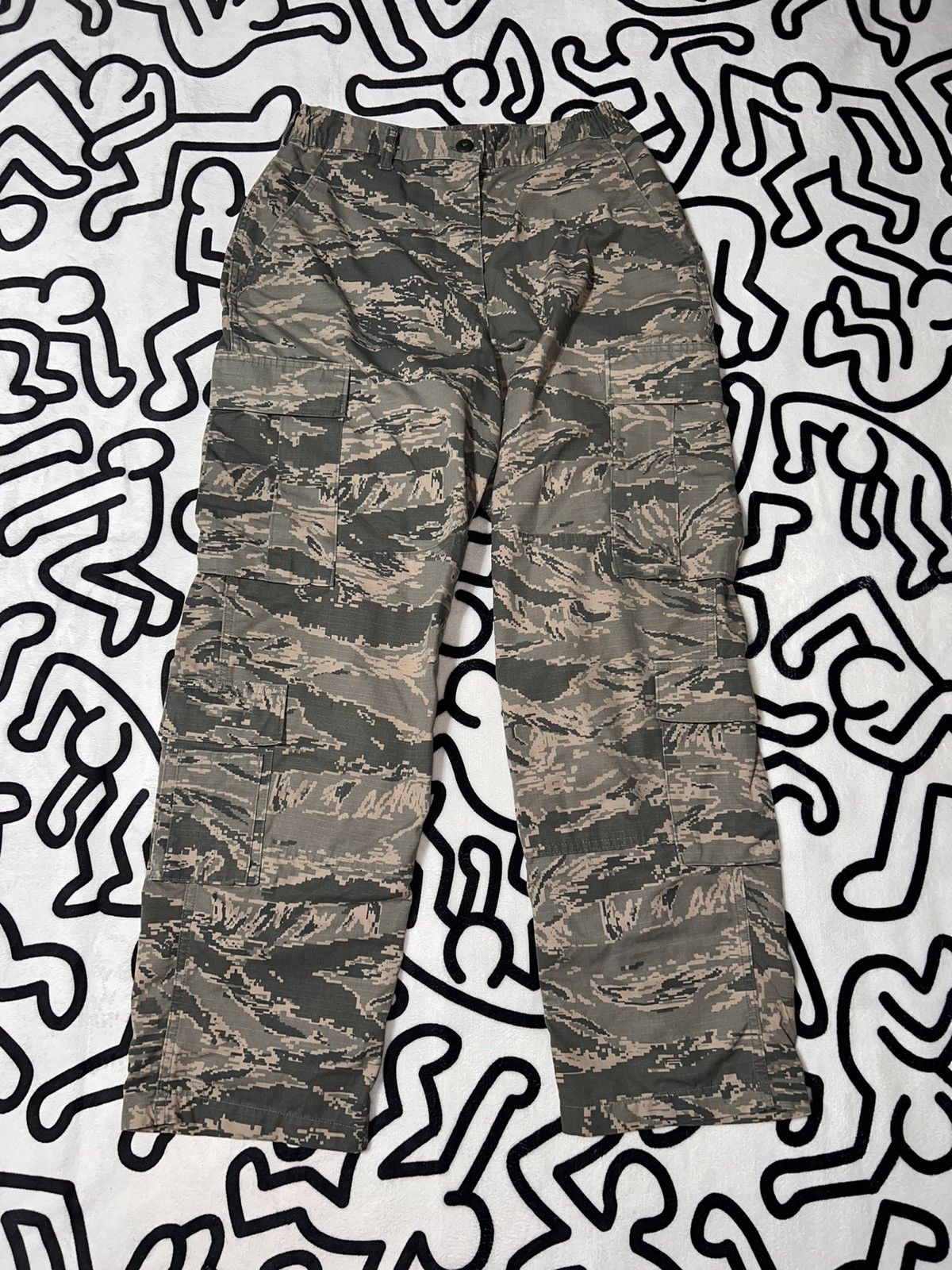 Us Air Force Crazy Vintage Digital Camo US Air Force Cargo Pants | Grailed