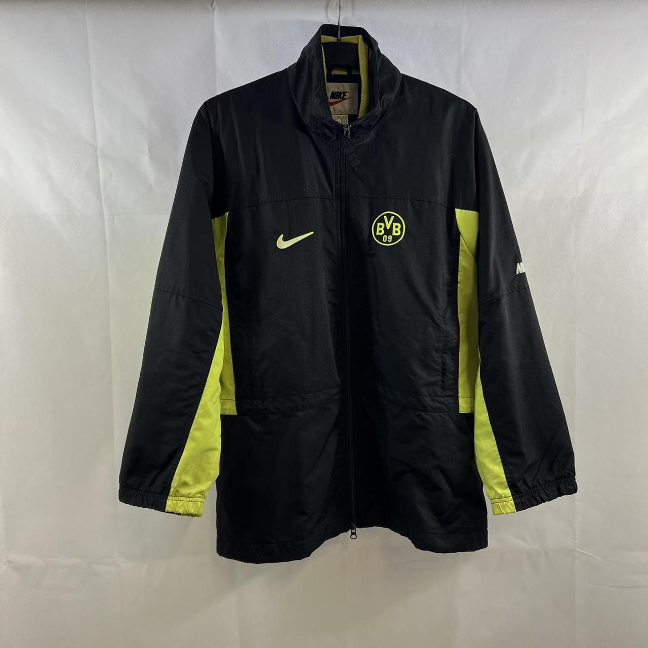 Nike × Streetwear × Vintage Nike vintage BVB jacket 90s black Borussia ...