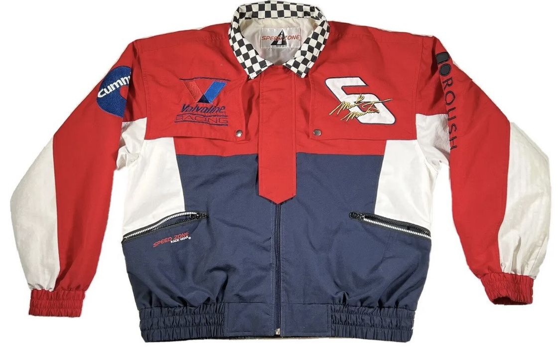 NASCAR VTG Mark Martin Nascar Speed Zone Jacket Valvoline Cummins | Grailed
