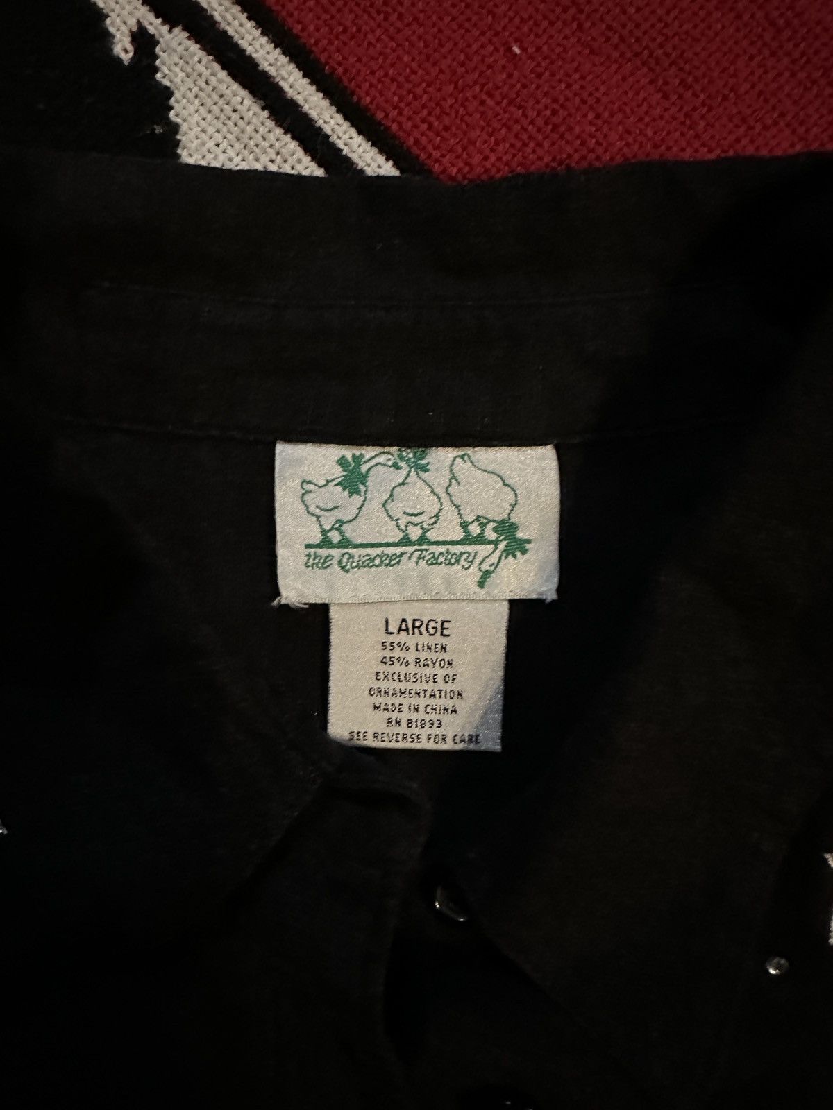 Designer Embroidered Star Button Up | Grailed