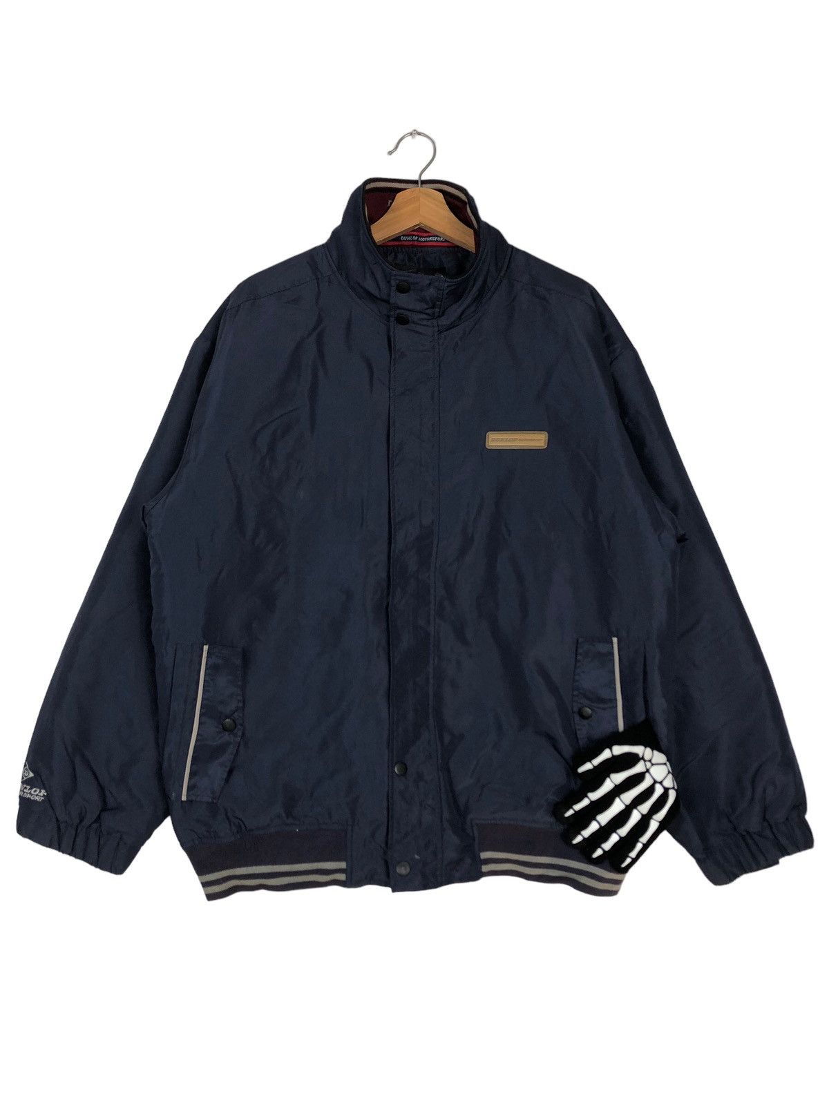 Bomber Jacket × Japanese Brand × Racing 🔥VINTAGE BOMBER JACKET DUNLOP ...