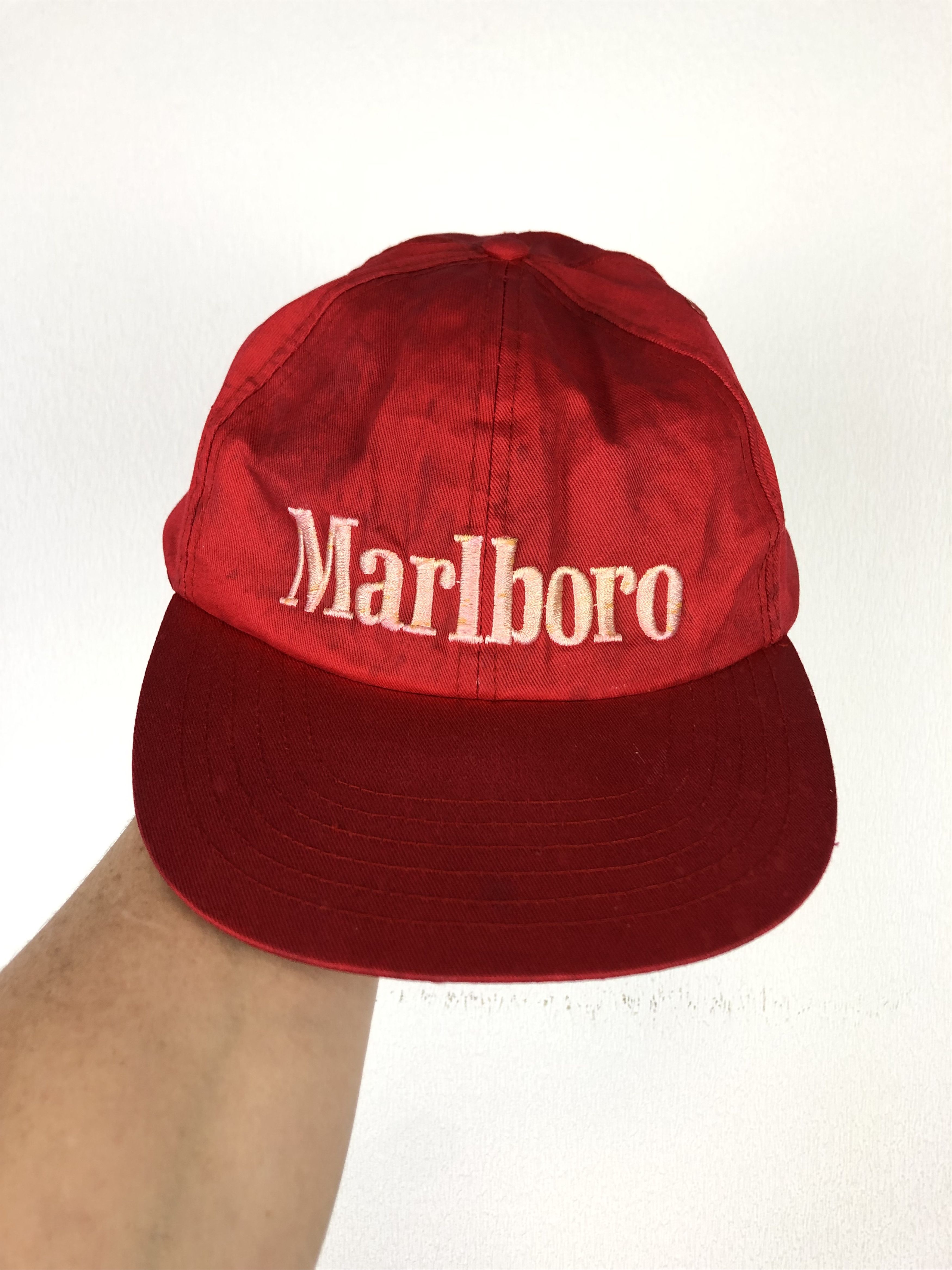 Marlboro × Racing × Vintage Vintage Racing Red Marlboro Cap Hat ...