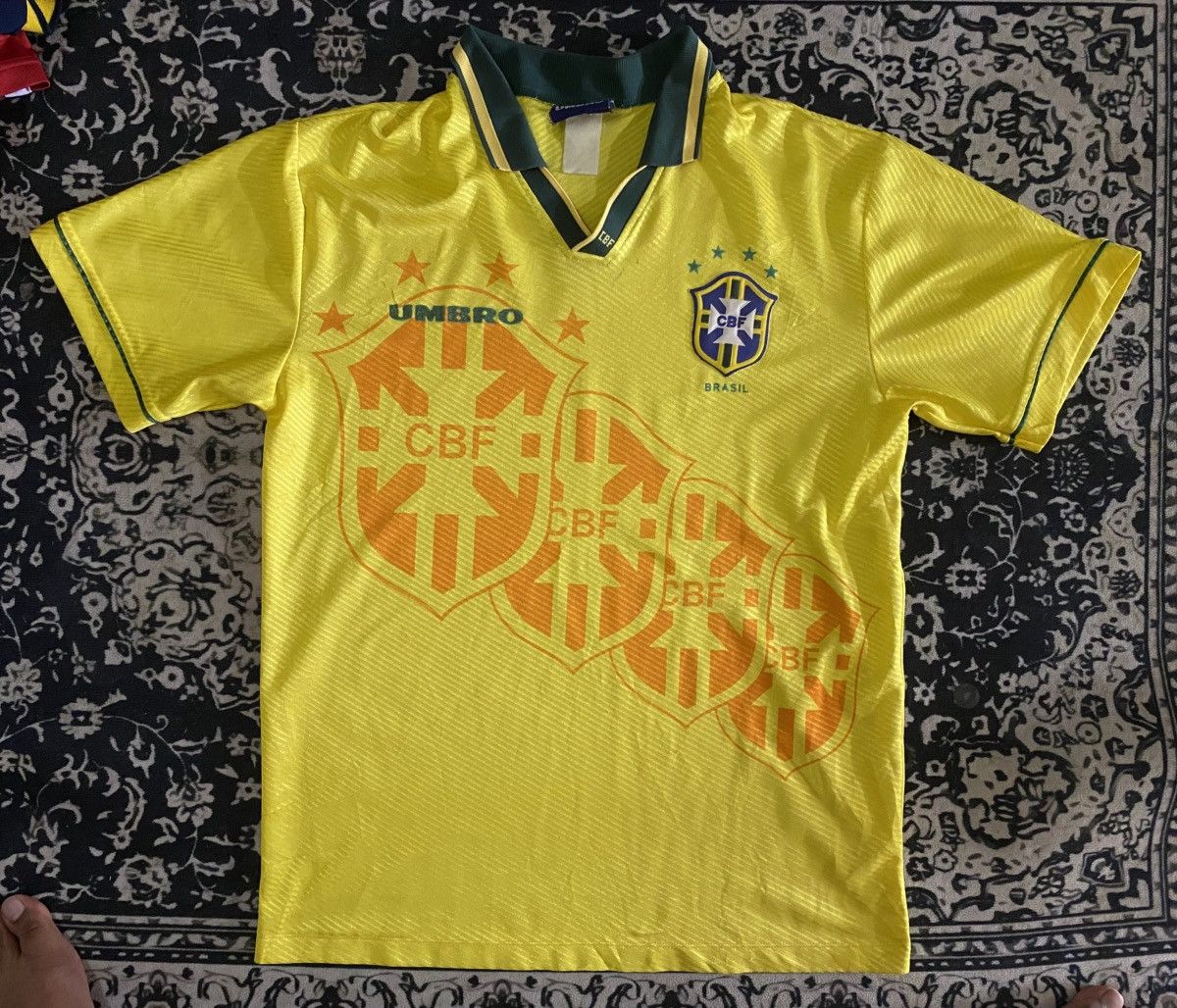 Umbro BRAZIL 1996 JERSEY | Grailed