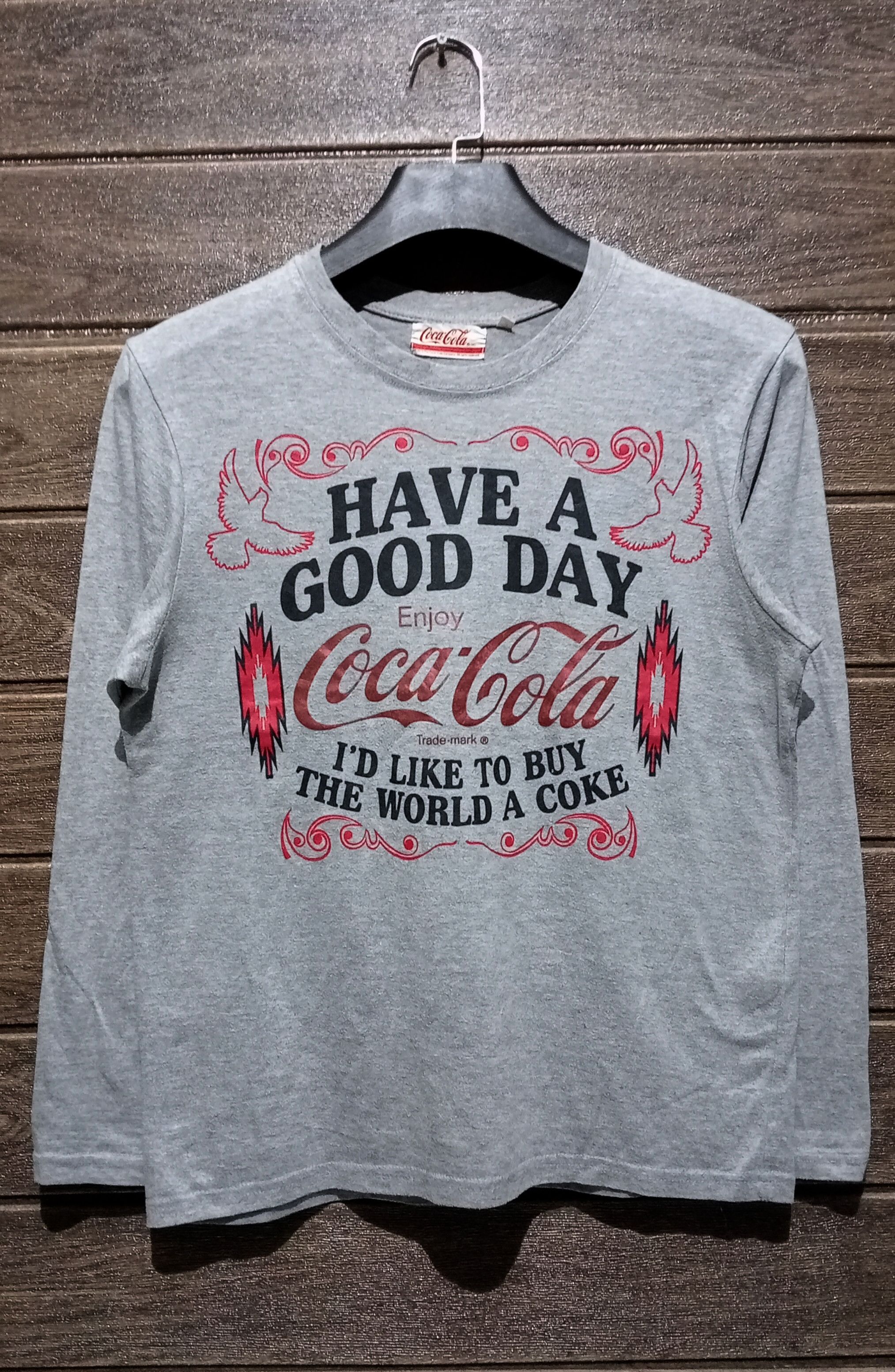 Coca Cola Coca-Cola Long Sleeve Tshirt Very Rare | Grailed