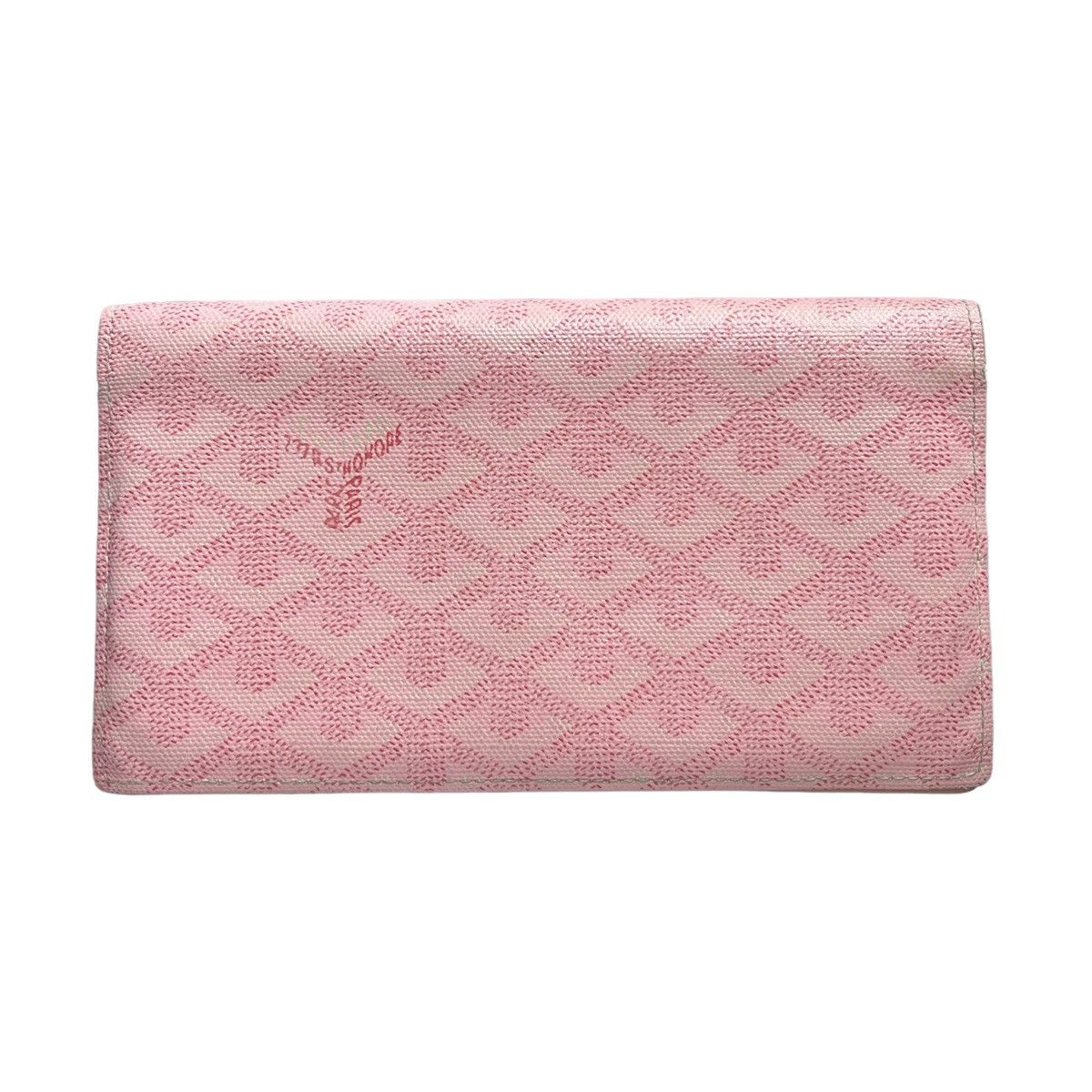Goyard Goyard Pink Richelieu Long Wallet | Grailed