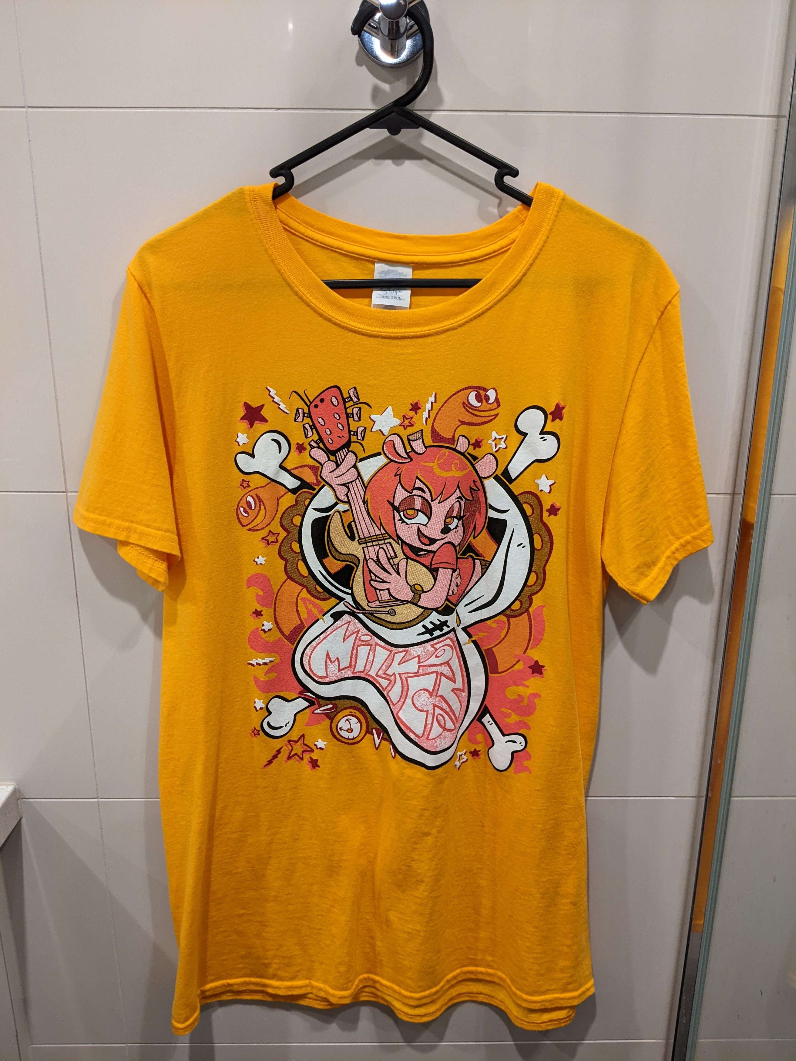 Nintendo Um Jammer Lammy PaRappa "Make it Sweet '99" Yetee T-Shirt M ...