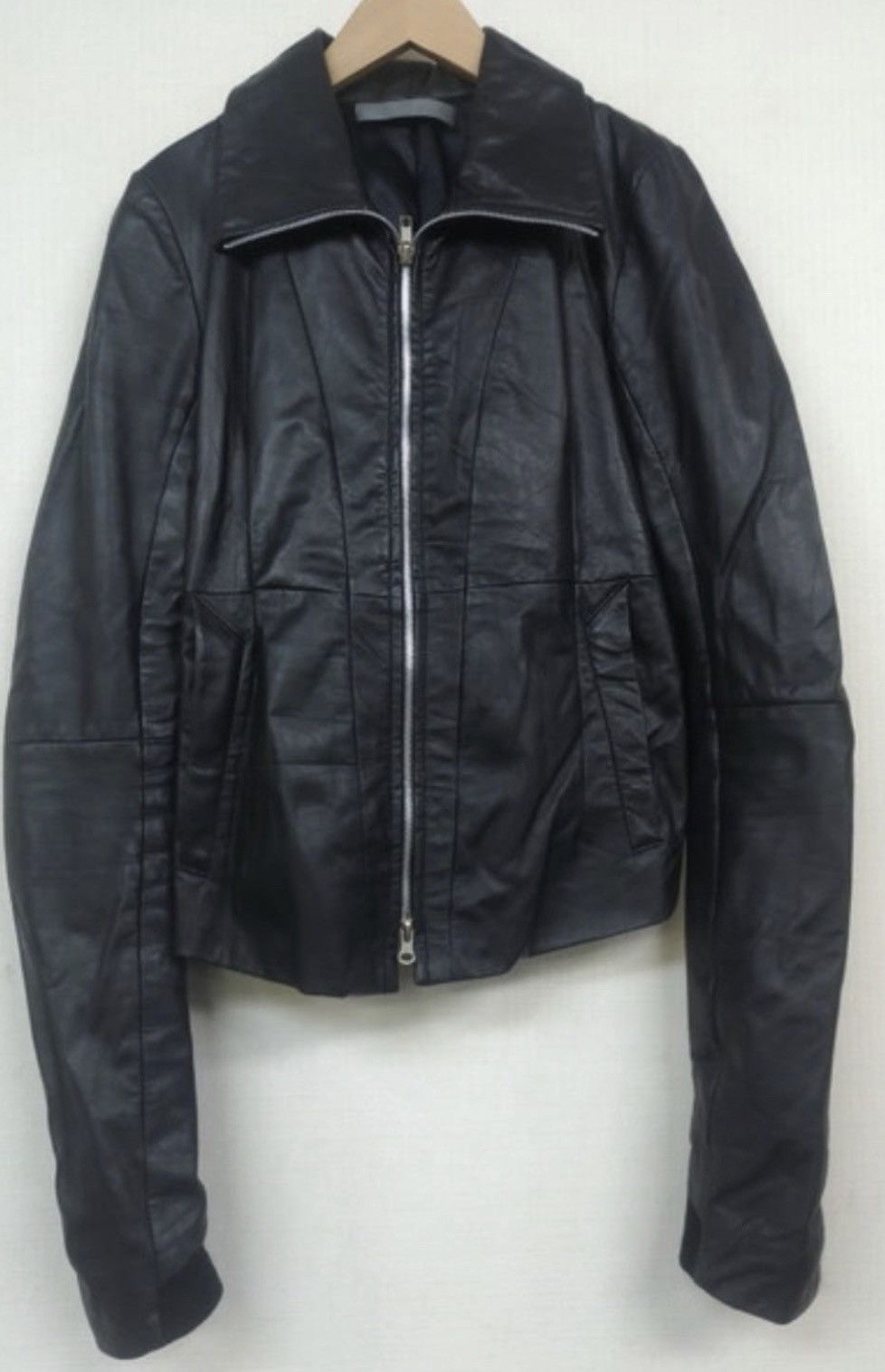 Ekam × Genuine Leather Ekam cropped Japanese leather jacket | Grailed