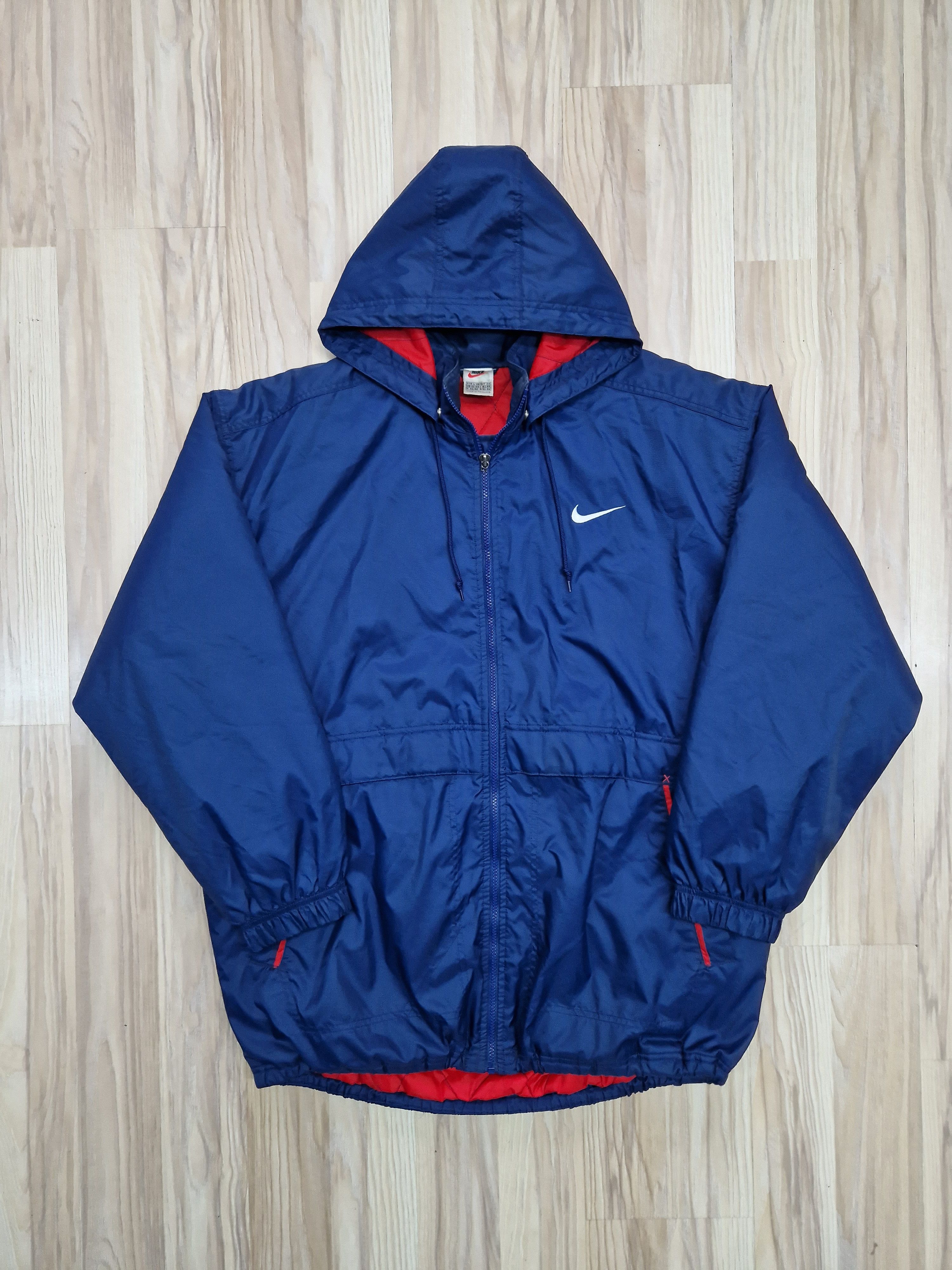 Nike × Vintage Vintage Nike big swoosh Jacket 90s | Grailed