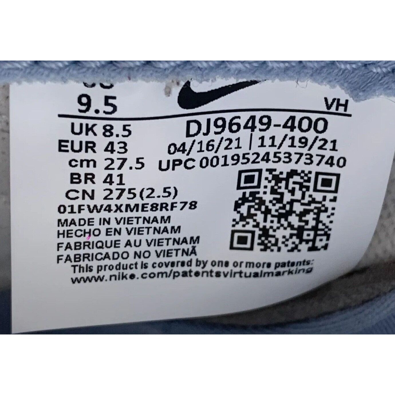 Nike Nike Dunk Low x Union LA Passport Pack Argon DJ9649-400 | Grailed
