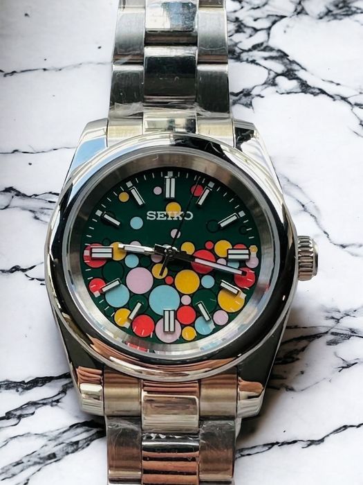 Seiko Seiko Mod Oyster Perpetual Celebration Dial 36mm Steel Watch ...