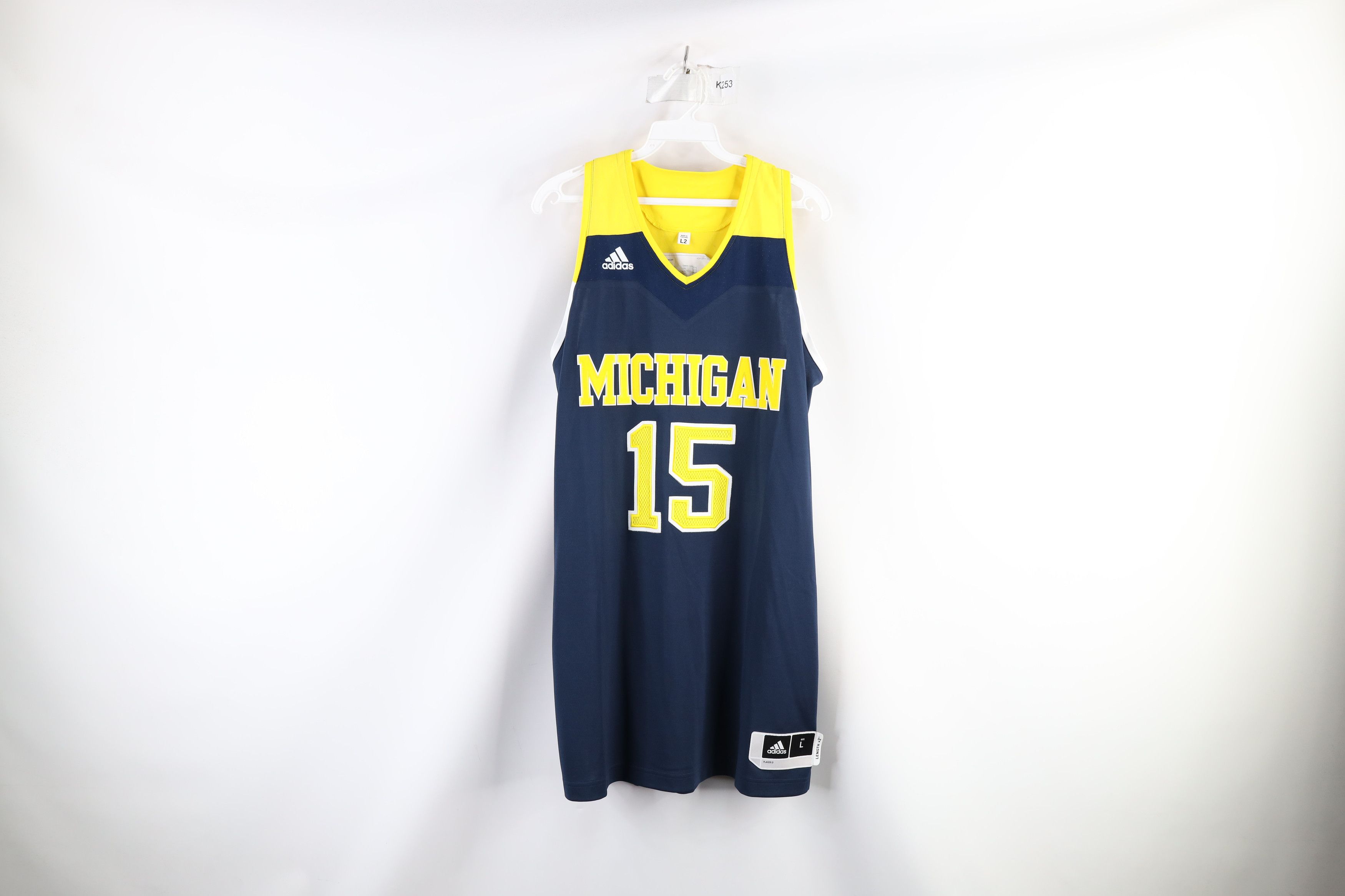 Adidas New Sample Adidas University of Michigan Basketball Jersey | Grailed