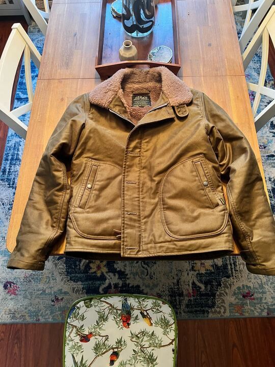 Iron Heart Iron Heart Whipcord N1 Deck Jacket - Olive Drab Green | Grailed